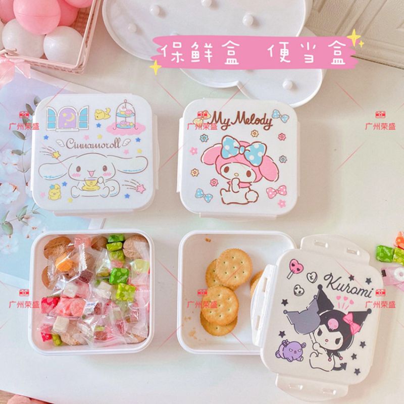 kids bento container cartoon lunch box doraemon snoopy hello kitty600ml ...