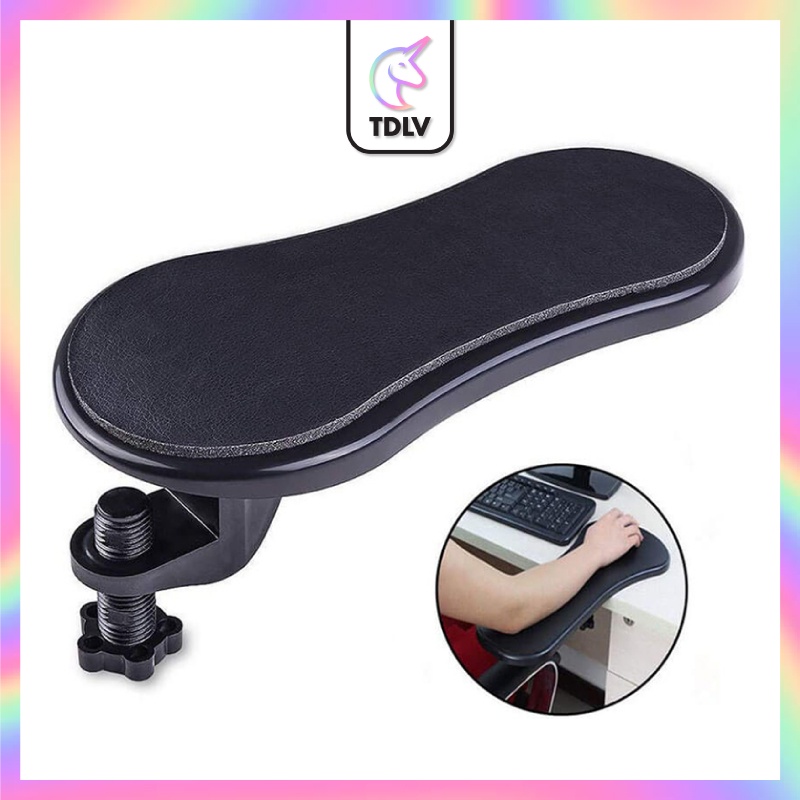 TDLV Computer Office Table Arm Rest Hand Holding Attachable Armrest Pad ...
