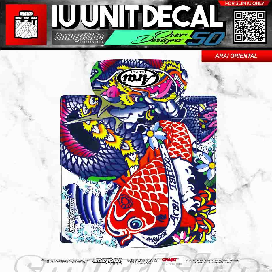 MOTORCYCLE SLIM IU UNIT DECAL VOL.1 | Shopee Singapore