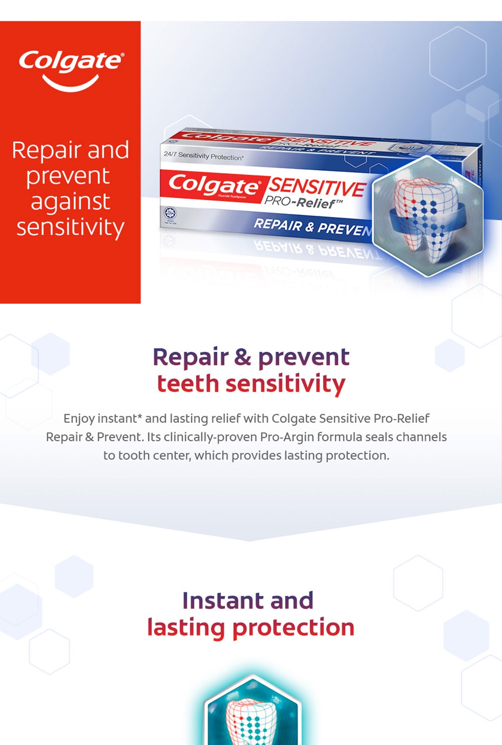 Colgate Sensitive Pro Relief Assorted/Original /Complete/Whitening ...