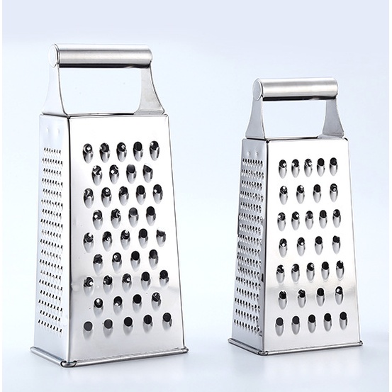 Home Essential Stainless Steel Vegetable / Cheese Grater 4 Side (172849 ...