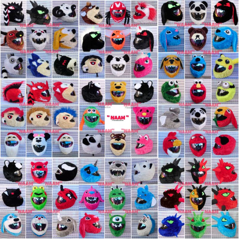 The most complete character helmet Cover, the most complete character ...