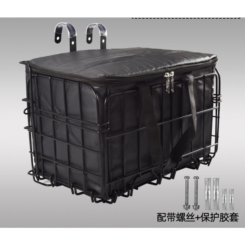 Bicycle Rear Bicycle Basket Mountain Bike Front Bicycle Basket Bicycle ...
