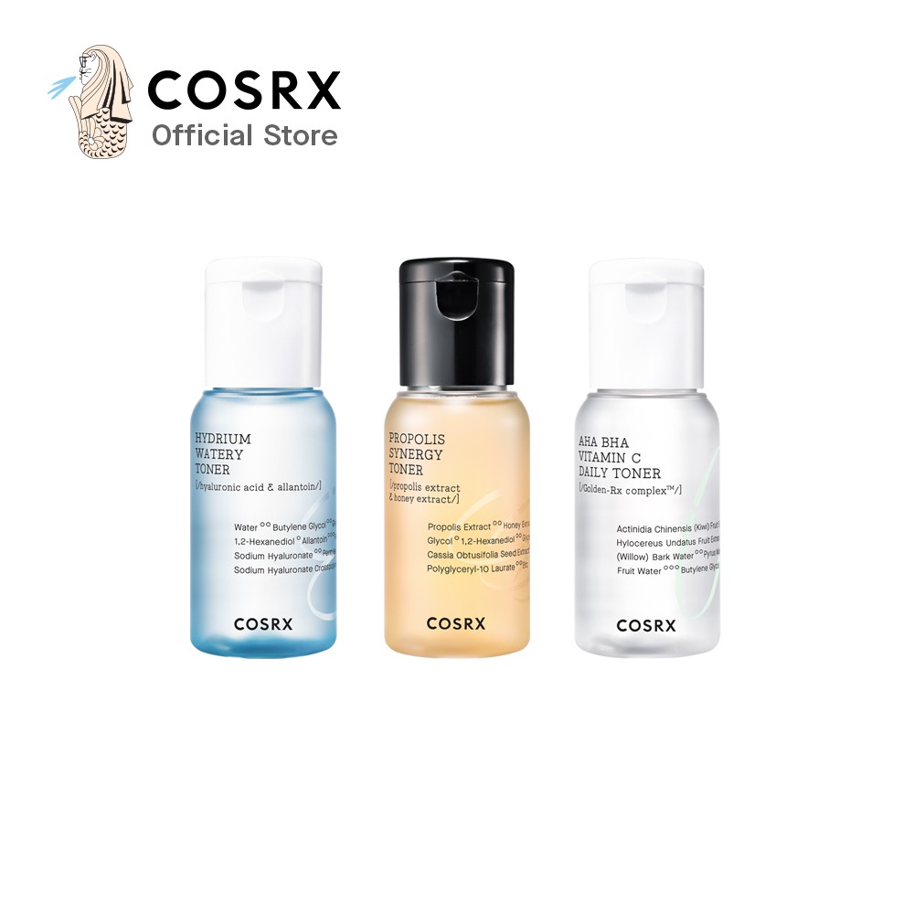 [COSRX OFFICIAL] Full Fit Propolis Toner 150ml,50ml / Hydrium Watery Toenr 150ml ,50ml/ Refresh ...