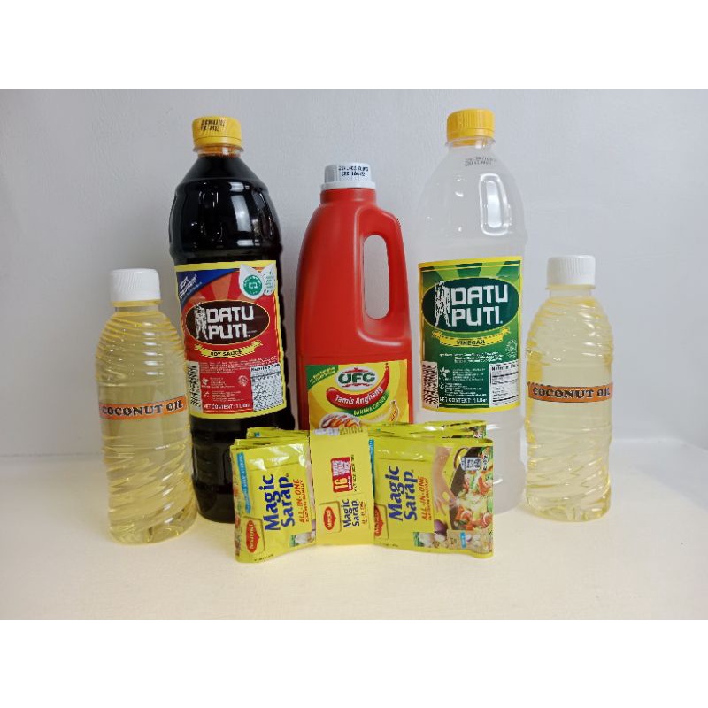 Grocery Package ( Datu Puti Condiments Set) | Shopee Singapore