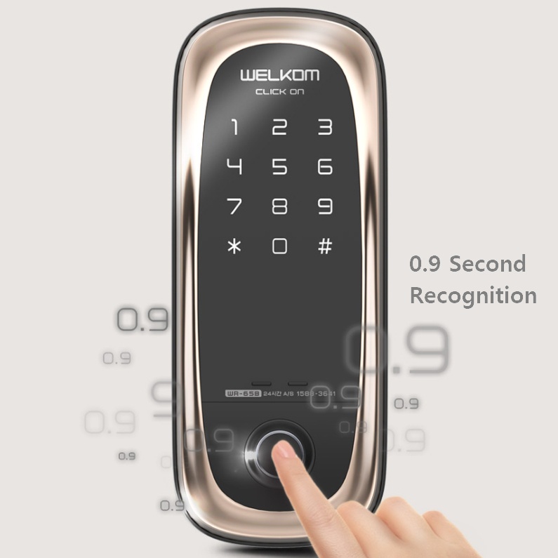 [ Solity ] Korea Welkom Click On WR-65B / Fingerprint recognition ...