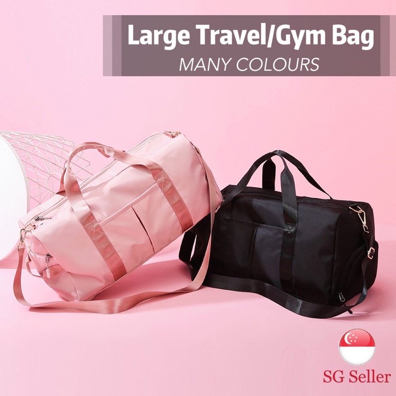 SG Stock Large Capacity Travel Gym Duffle Bag High Quality Many Ways ...