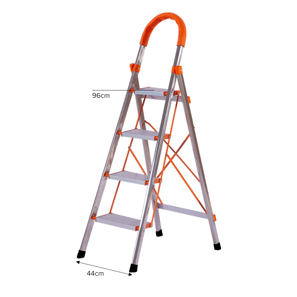 (JIJI SG) Home Aluminium Ladder - 4/5/6 Step Ladder Step / Light Ladder ...