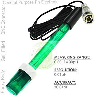 Ph Meter Electrode with BNC Connector Electrode PH Tester Electrode ...