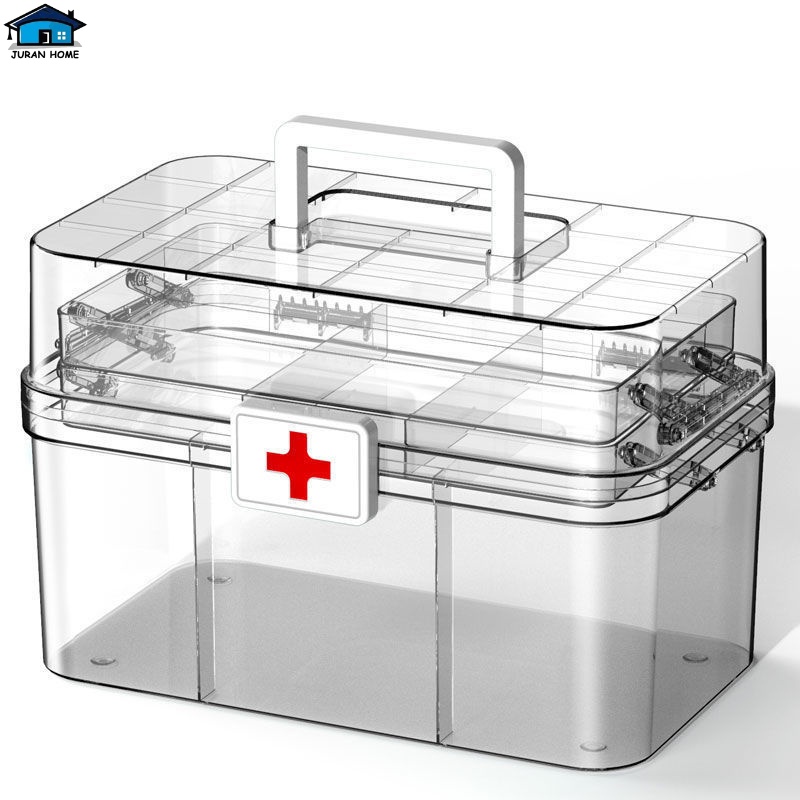 YOUNAL Home Medicine Box Large-capacity Medical First Aid Box Medical ...