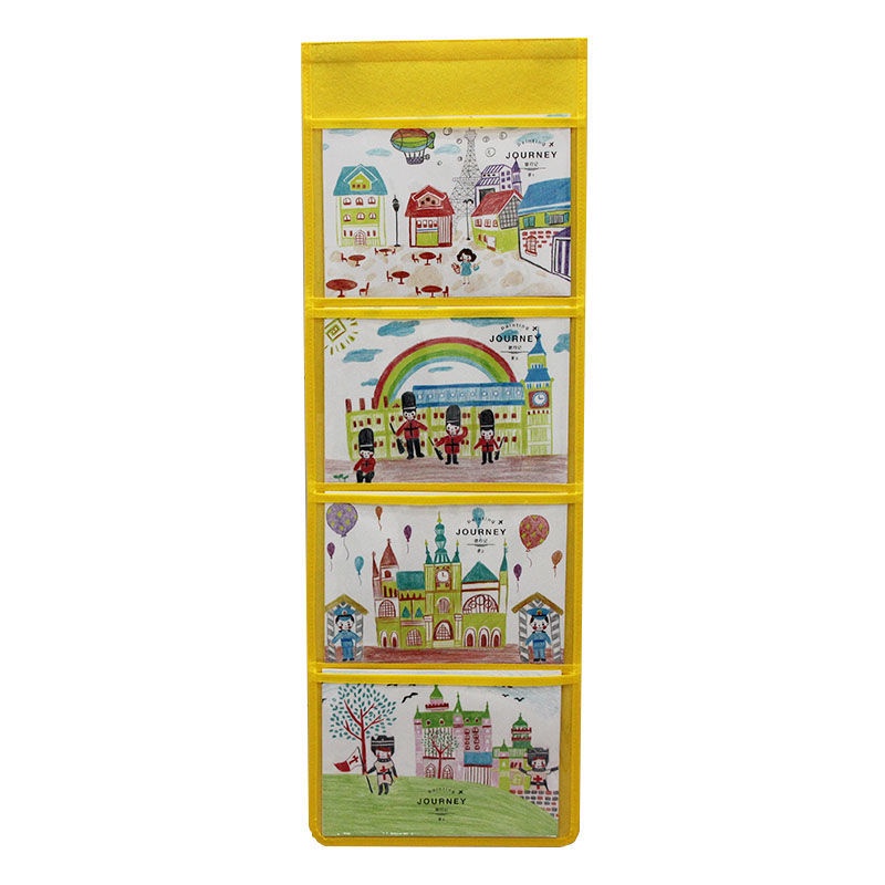 Kindergarten Art Works Display Bag A4 Transparent Drawing Book Buggy ...