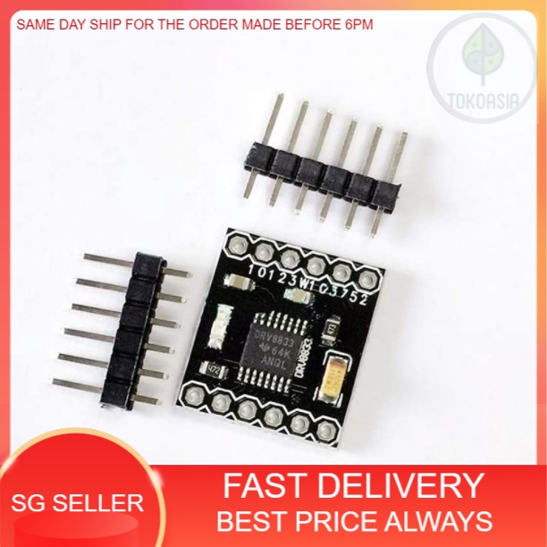 (Local Stock) DRV8833 Motor Drive Module 1.5A Dual H Bridge DC Gear ...