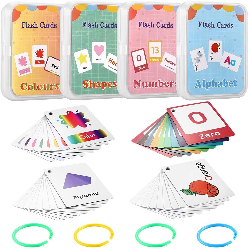 30PCS Flash Cards for Kids Flash Card Set Flash Card for Baby Education ...