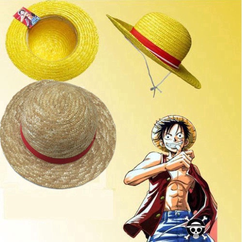 Japanese Anime Cosplay One Piece Luffy Props Cartoon Straw Hat Adult ...
