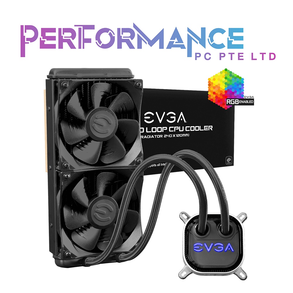 EVGA CLC AIO 240mm/280mm/360mm cpu cooler (5 Years Warranty By Tech ...