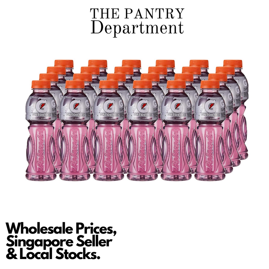 Gatorade Quiet Storm Bottles 24 x 515ml | Shopee Singapore