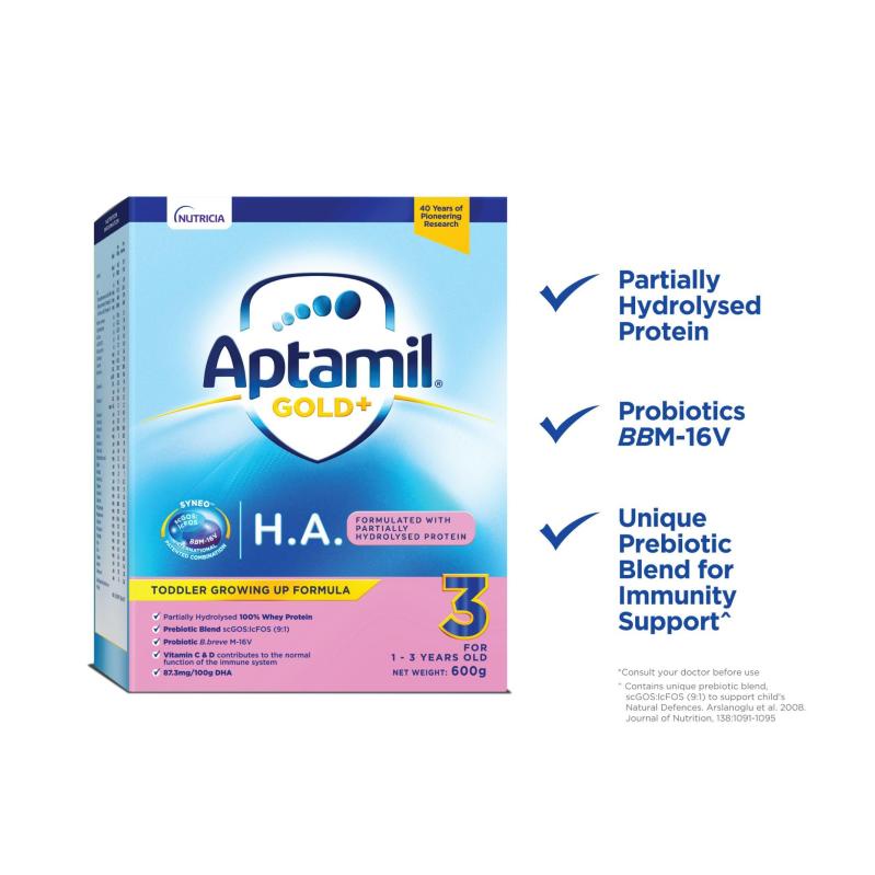 Aptamil Prosyneo HA Milk Formula Stage 3 600g X 2 | Shopee Singapore