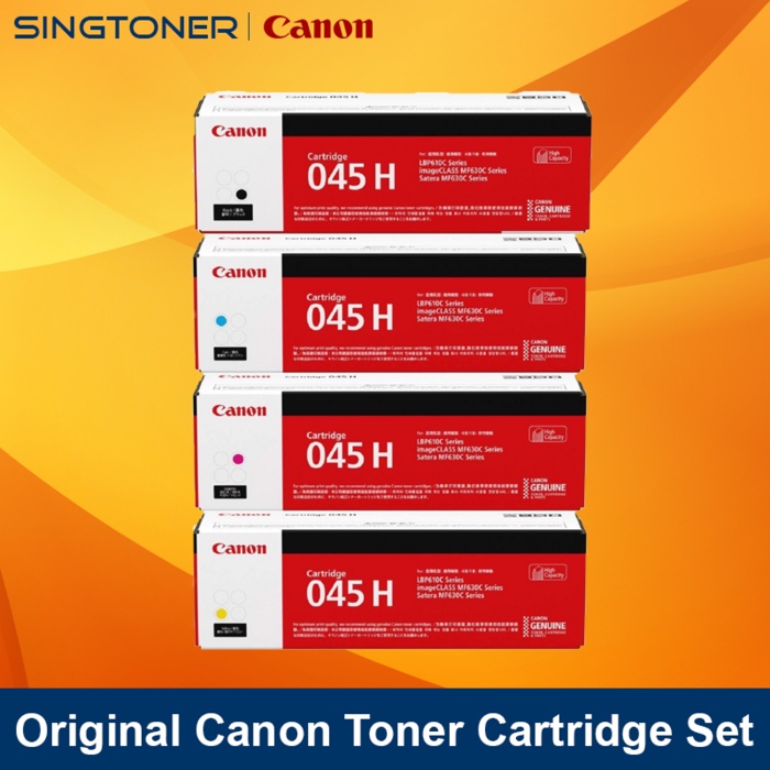 [Bundle of 4] Canon Cartridge 045H Toner Cartridge For imageCLASS ...