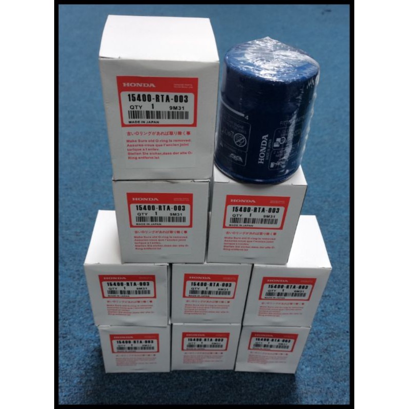 OIL FILTER HONDA 15400-RTA-003 ACCORD CITY CIVIC JAZZ HRV CRV BRV ...