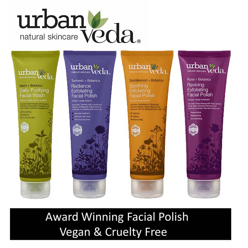 Urban Veda Exfoliating Facial Polish / Natural Ayurvedic Skincare ...