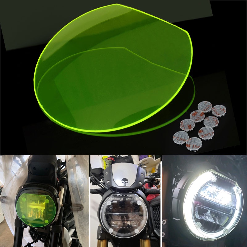 Motorcycle front headlight screen protective guard lens cover For HONDA ...