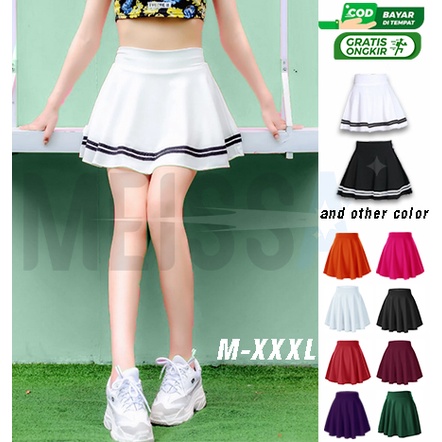 Korean Mini Skirt Korean Skirt Tennis Gym Dancer Zumba Jogging Skirt ...