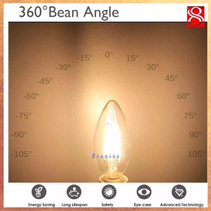 Ledvance Dimmable IP 20 LED Light bulb 4W / E27/ E14 (3.4W OSRAM ...