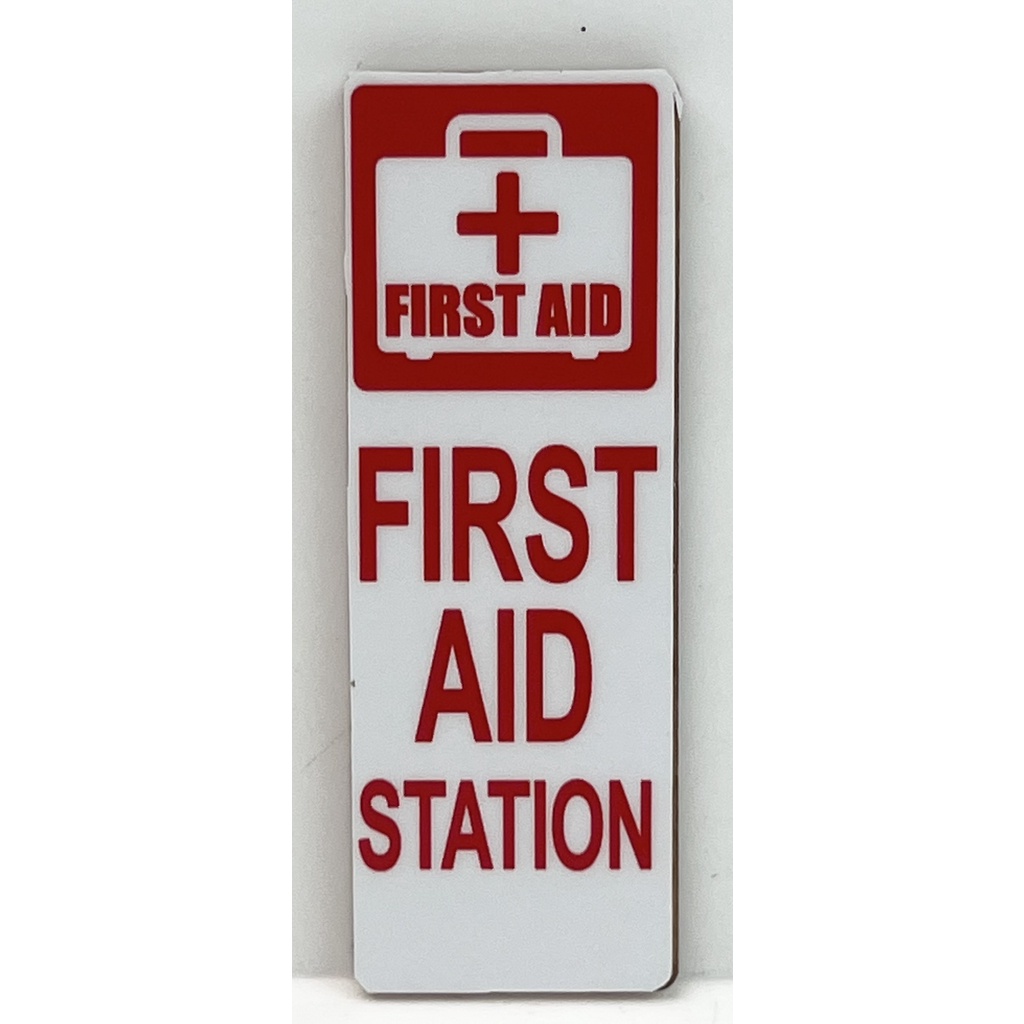 FIRST AID STATION mini SIGNAGE | Shopee Singapore