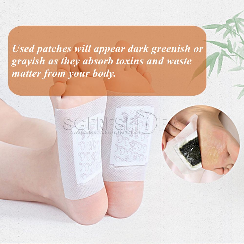 March Sale 50/pack Foot Detox Patch Lao Beijing Feet Patches Herbal ...