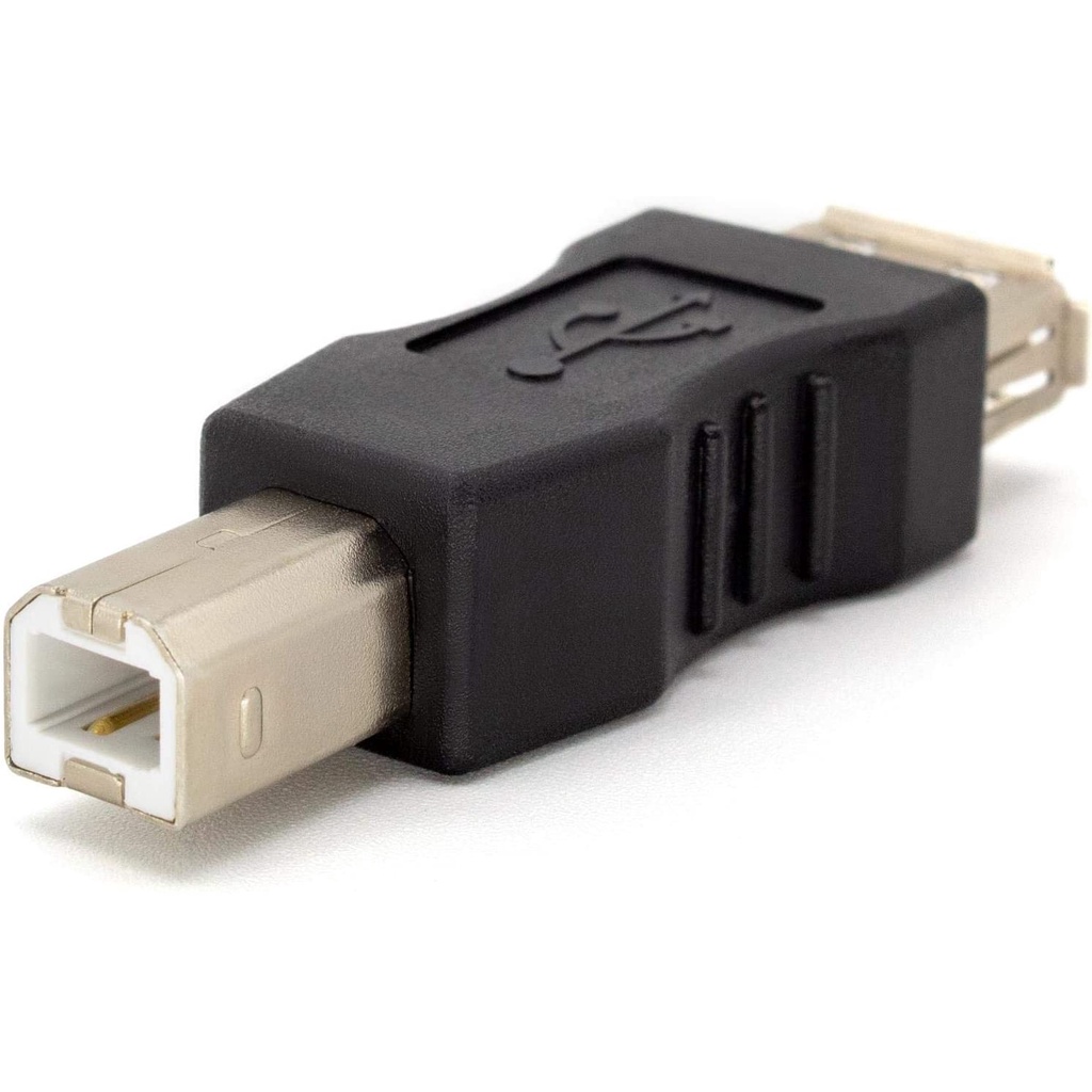 Printer Type B to USB Female Adapter Converter Female USB Type A to ...