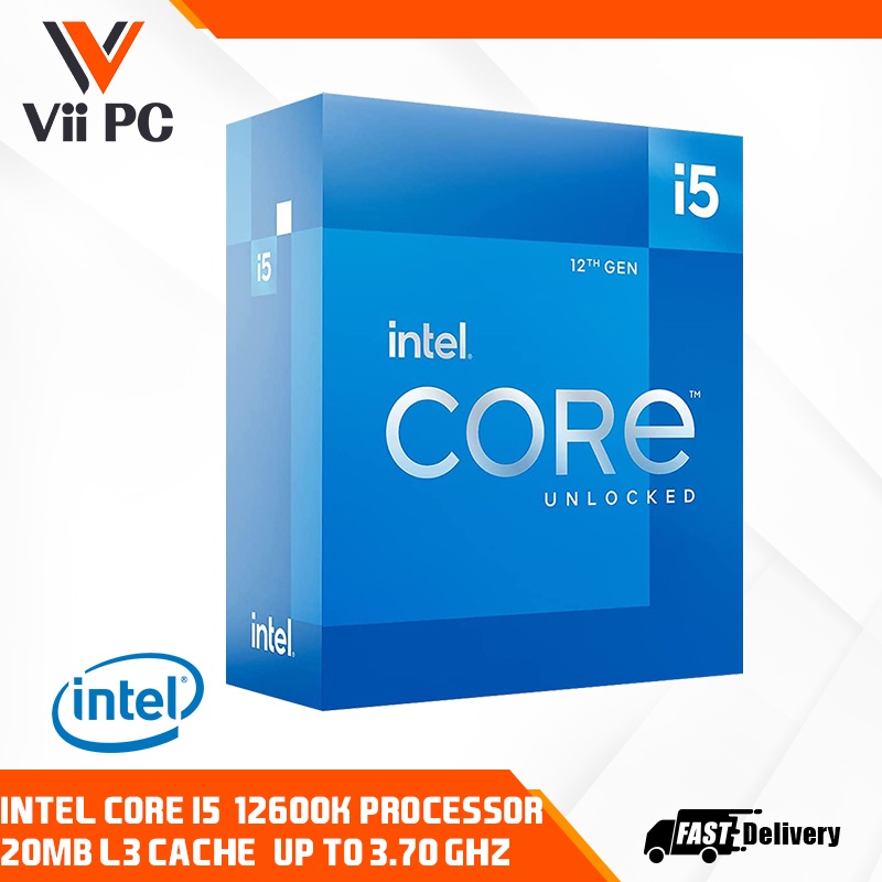 [LOCAL STOCK]Intel Core i5-12600K Processor (20MB L3 Cache, up to 3.70 ...