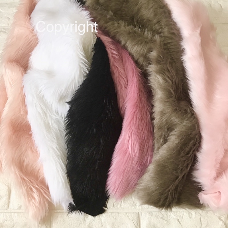 FAUX FUR FABRIC /Flatlays/props for photoshoot home design | Shopee ...