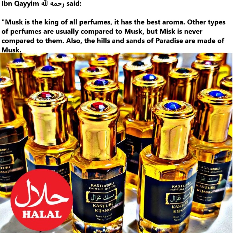 [SG SELLER] Authentic Deer Musk Perfume/Caramel Musk |Original Kasturi ...