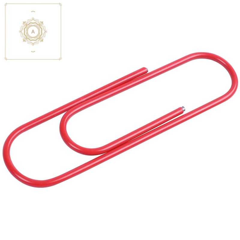 Super Large Paper Clips Vinyl Coated, 30 Pack 4 Inch Assorted Color ...
