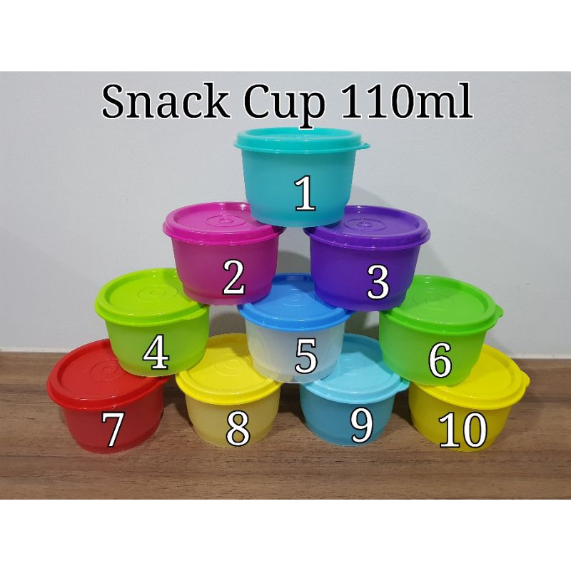 Tupperware Snack cup 110ml | Shopee Singapore