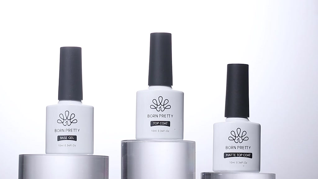 BORN PRETTY Super Top Coat Function Nail Gel Polish Base Gel Soak Off Nail Art Varnish 10ml ...