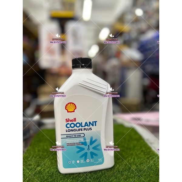 SHELL COOLANT LONGLIFE PLUS WARNA BIRU | Shopee Singapore