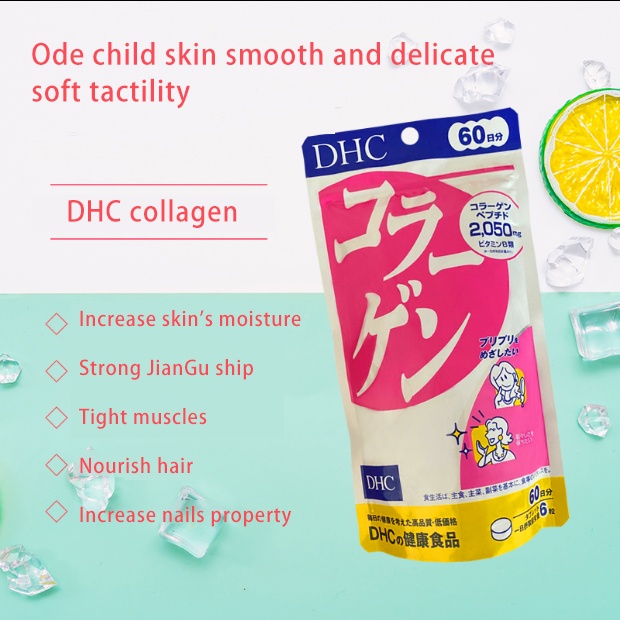 100% original DHC Collagen Supplement 30 Days/60 Days/90 Days made in japan original ship from ...