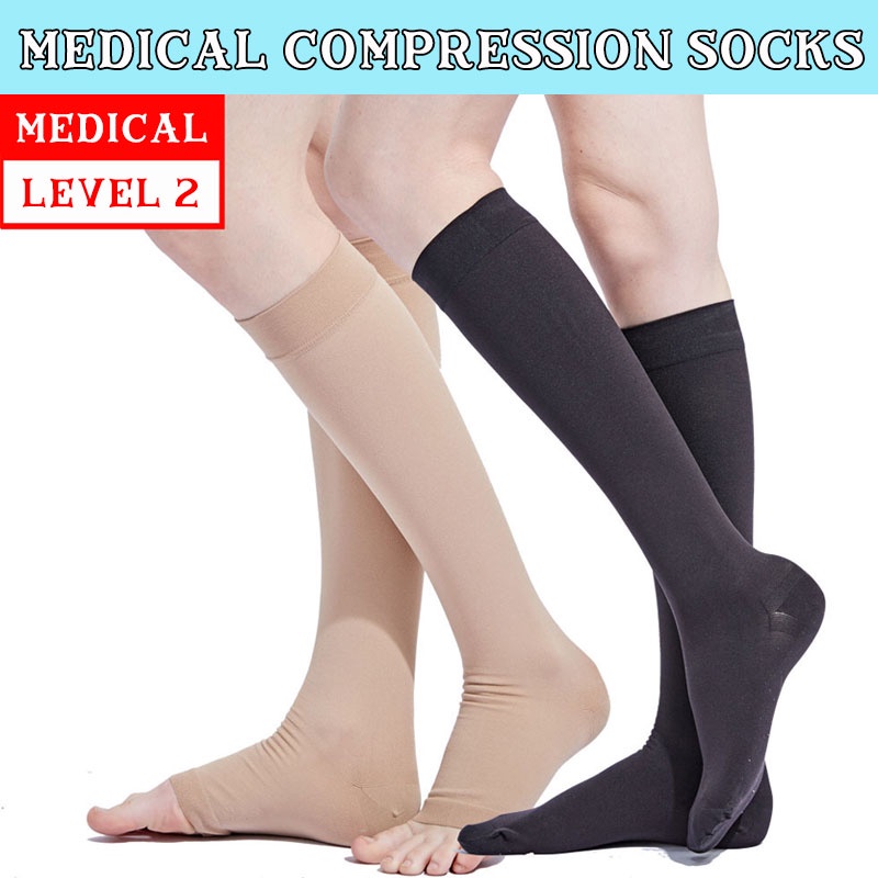 2021 Medical Compression Socks Pressure Level 2 Unisex Stress Relief ...