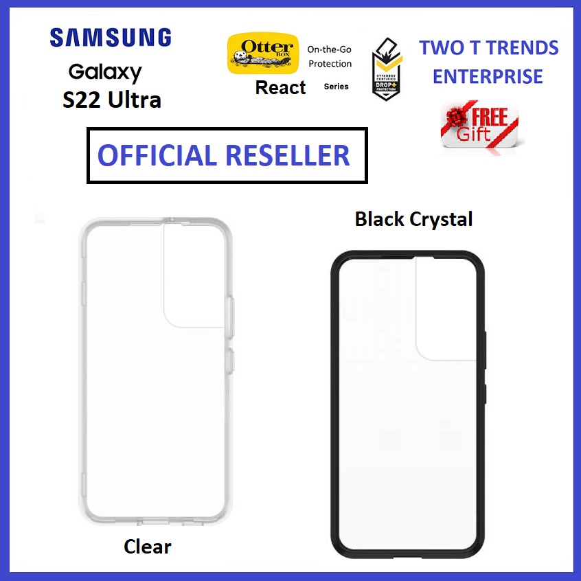 Samsung Galaxy S22 Ultra / S22 Plus / S22+ Otterbox React Series Case ...