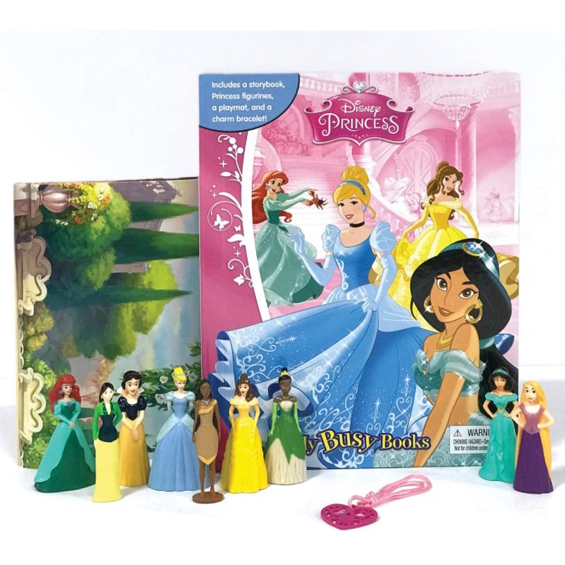 Disney Princess - My Busy Books/ Activity Books | Shopee Singapore