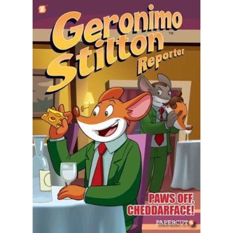 Geronimo Stilton Reporter #6 : Paws Off, Cheddarface! by Geronimo ...
