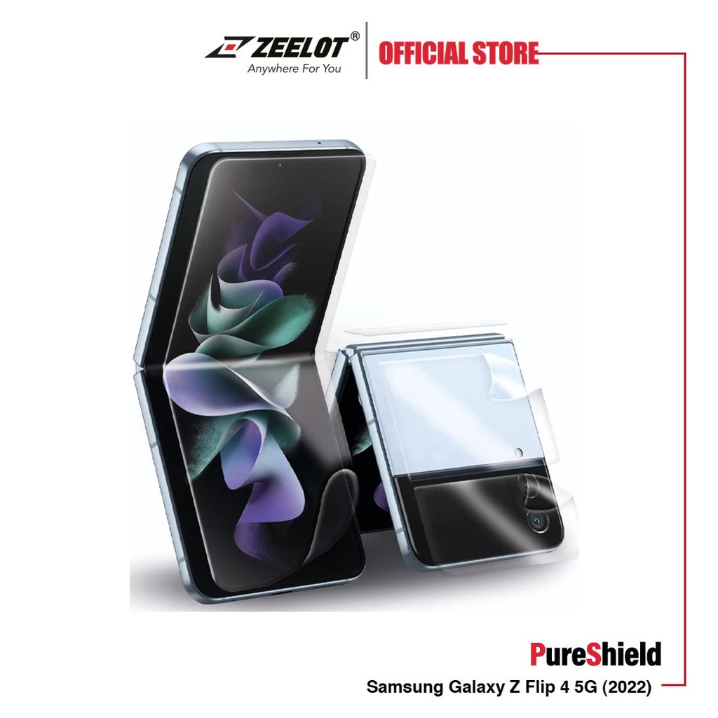 ZEELOT PureShield Nano Film Screen Protector for Samsung Galaxy Z Flip ...