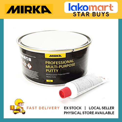 MIRKA Multi-purpose Poly Putty 1kg (Base & additive) | Shopee Singapore