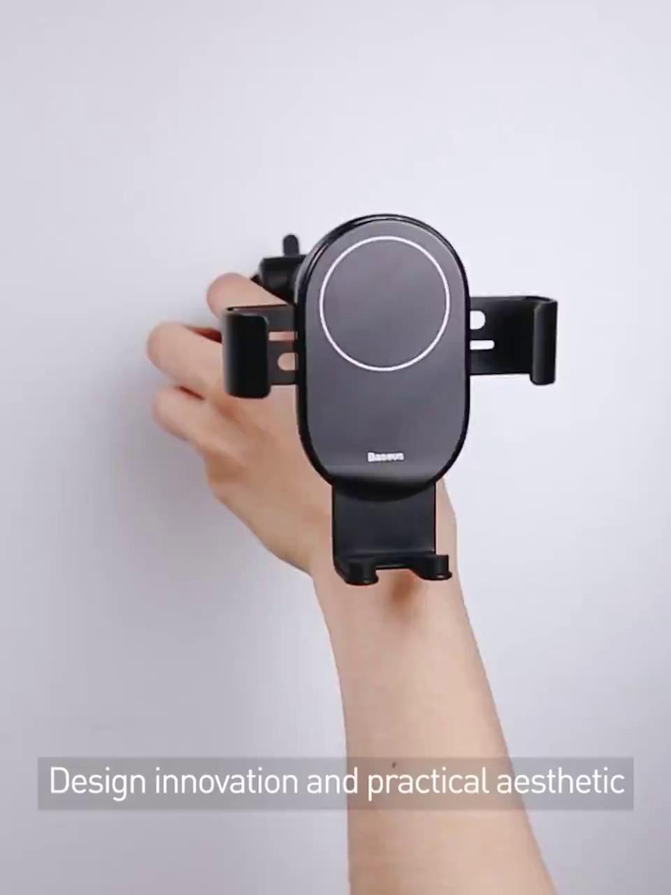 Baseus Gravity Car Phone Holder with Suction Base Retractable ...