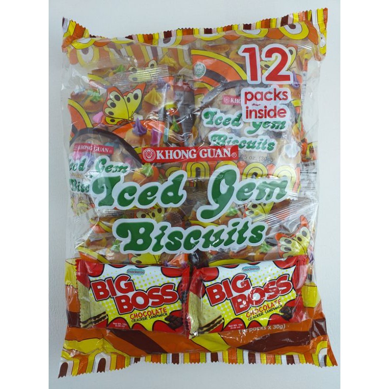 Iced Gem Biscuits 12 x 30g | Shopee Singapore