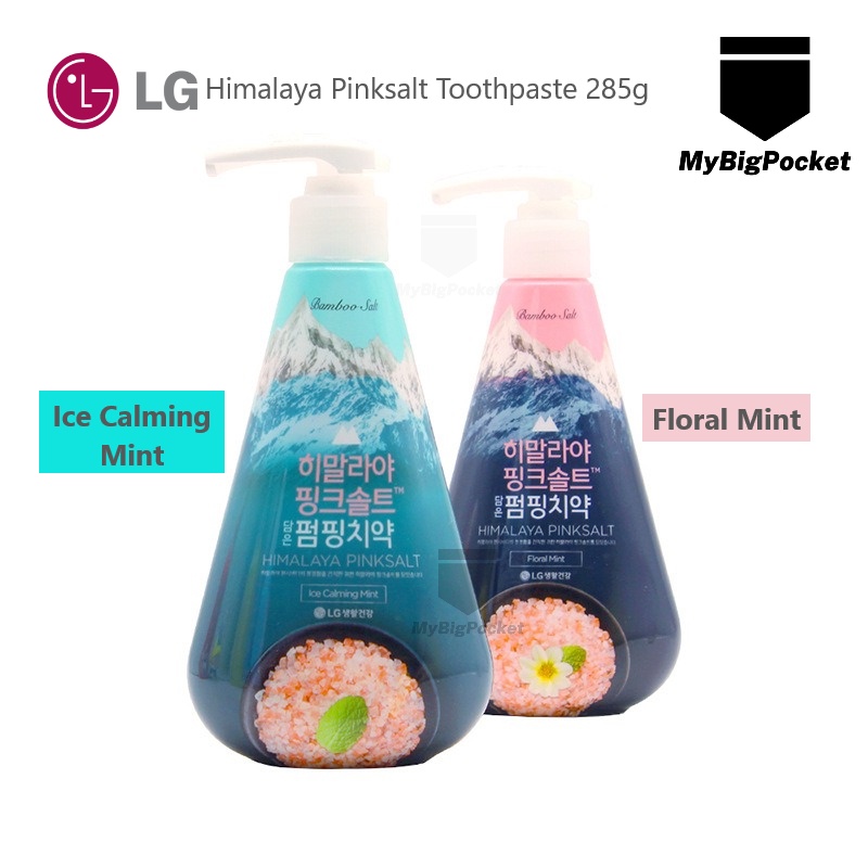 LG Health Care Himalayan Pink Salt Pumping Toothpaste 285g by PERIOE ...