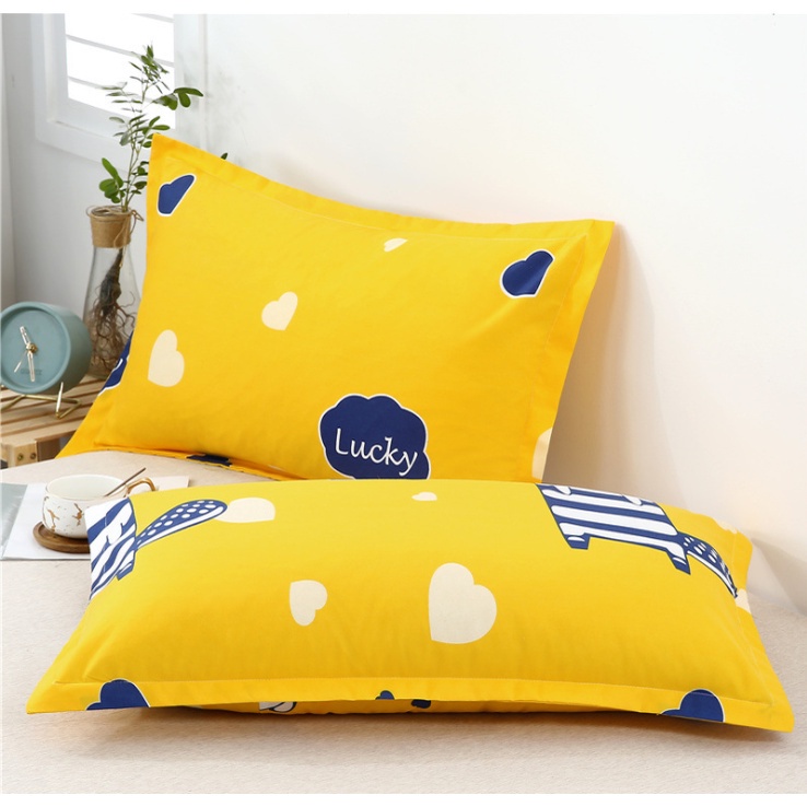 Cotton Pillowcase Kid’s Single Pillowcase Bedroom Bedding 1PCS | Shopee ...