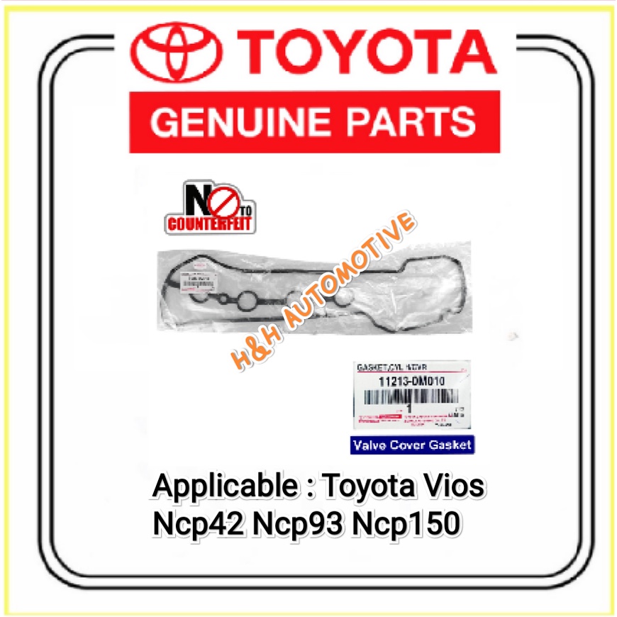 Toyota Valve Cover Gasket Toyota Vios Ncp42 Ncp93 Ncp150(11213-0M010 ...