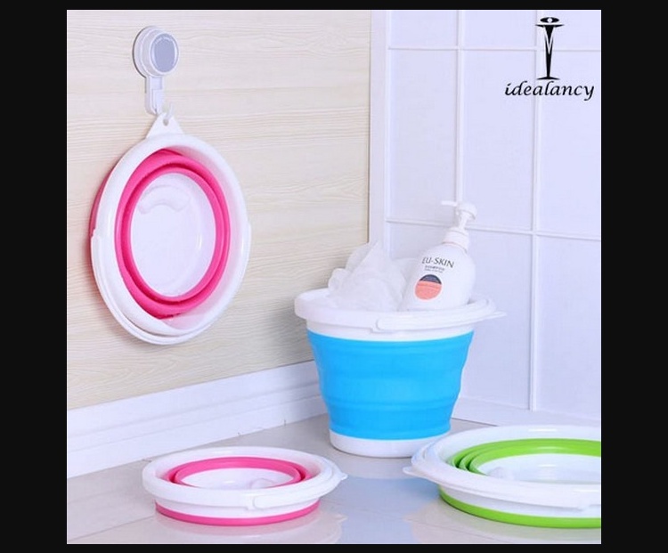 Quality Collapsible Water Bucket Foldable Water Pail basin 折叠水桶 折叠桶 ...